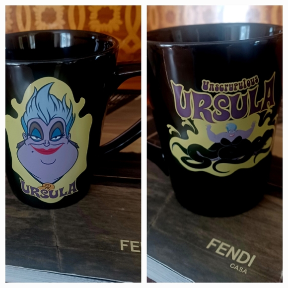 Disney | Dining | New Disney Ursula Mug Cup Coffee 2 Oz The Little ...
